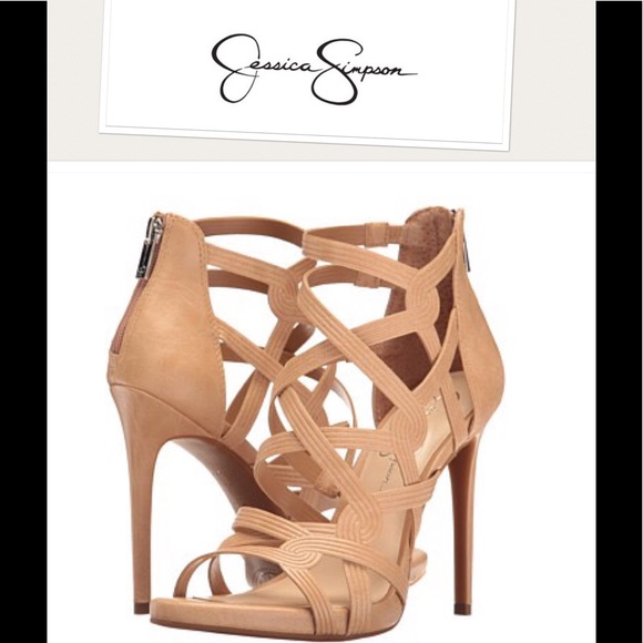 Jessica Simpson | Shoes | Jessica Simpson Rainas Leather Sandals Size 8 ...